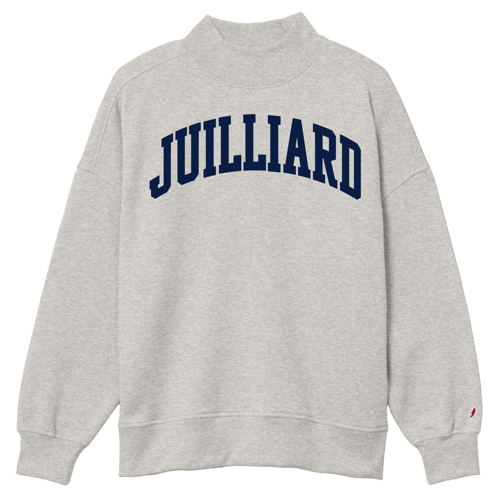 Sweatshirt: Pigment Dyed Quarter Zip / 1905 Juilliard logo | Juilliard ...