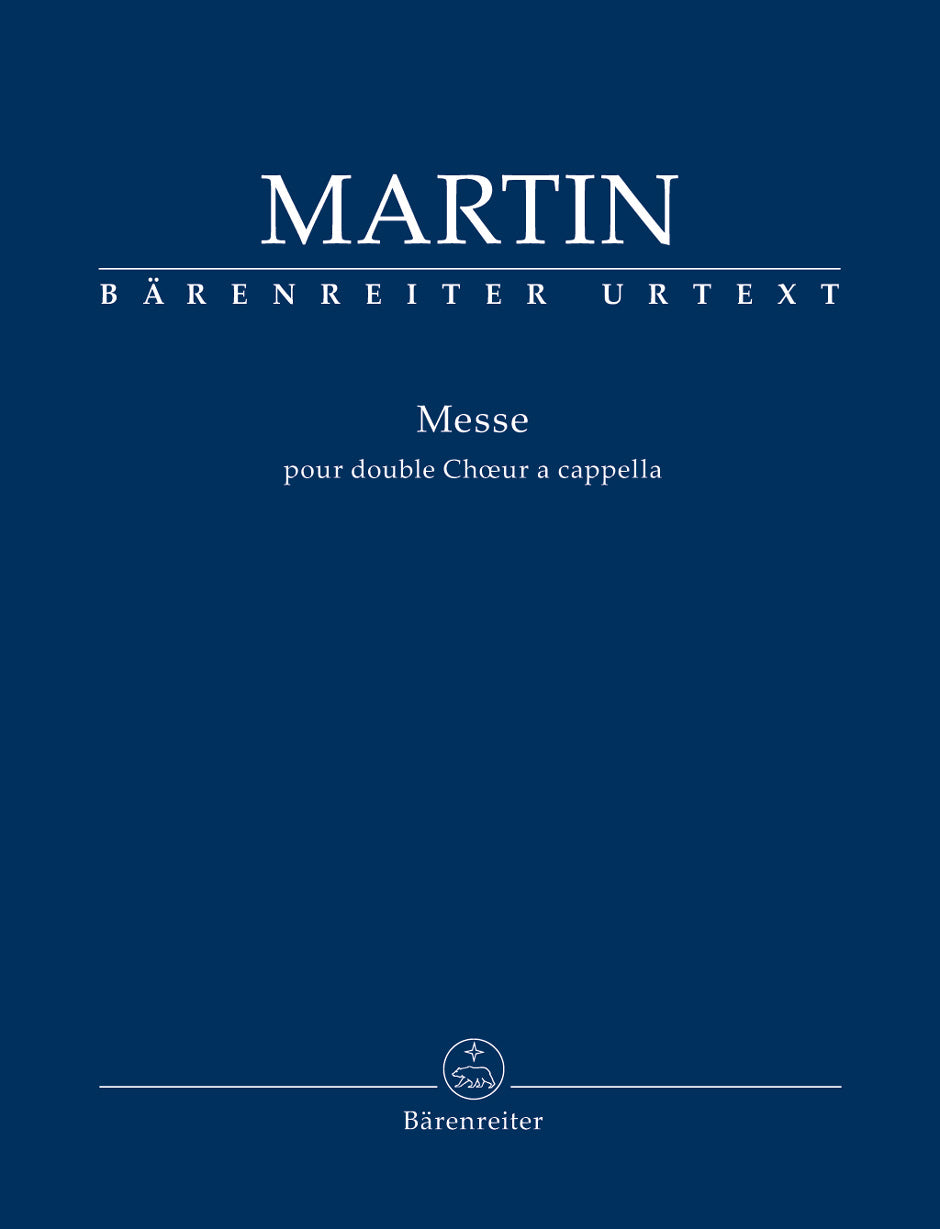 Martin: Mass for Double Choir | Juilliard Store