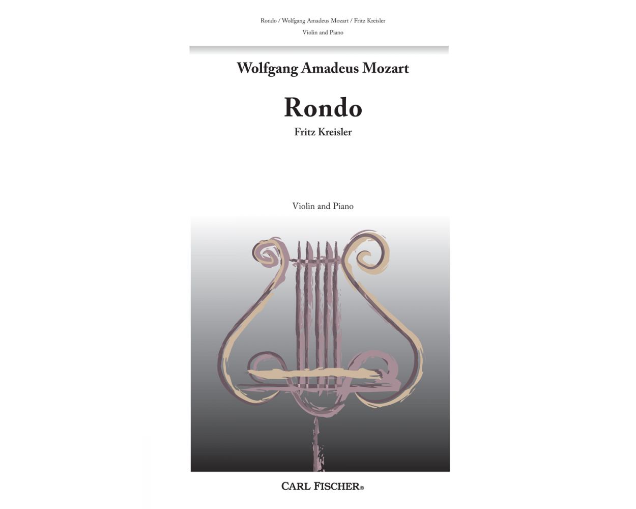 Mozart Rondo Arr. Kreisler | Juilliard Store
