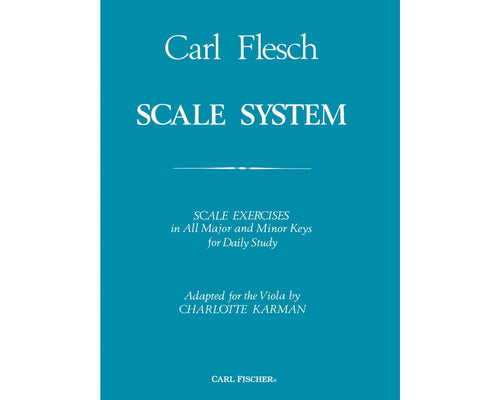 Flesch Scale System for Viola | Juilliard Store
