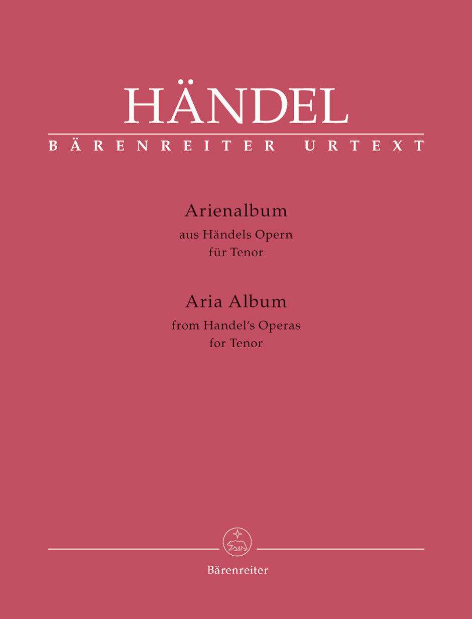 Handel Aria Album for Tenor (from Handel's Operas) | Juilliard Store
